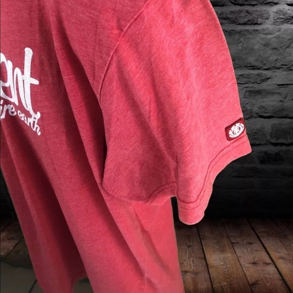 Element | Shirts | Vintage Element Tee Shirt Red Mens Large | Poshmark